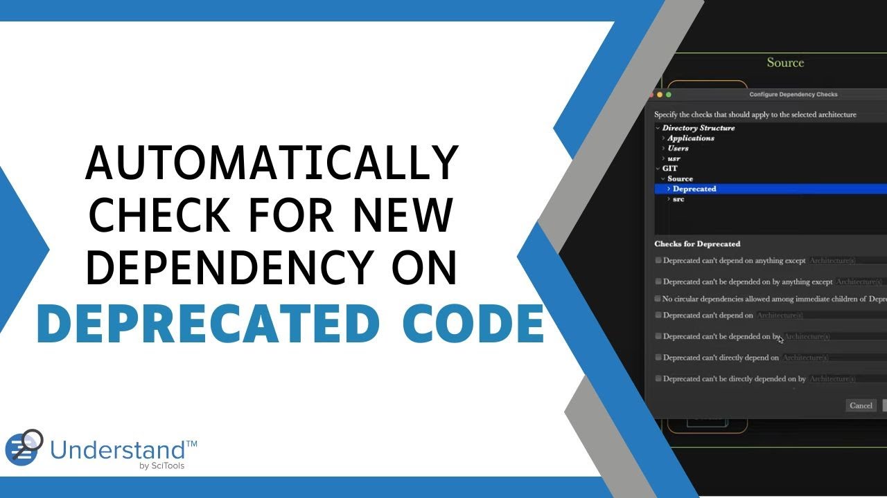 Automatically Check For New Dependency On Deprecated Code