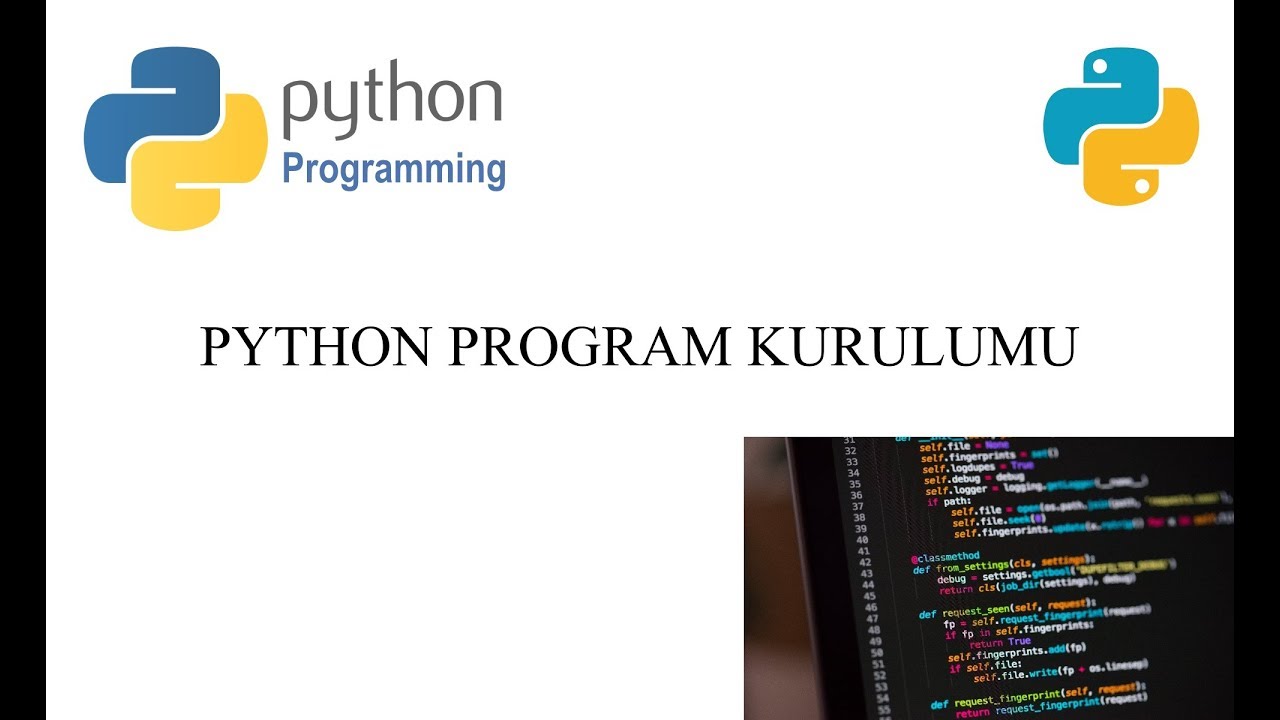 Python Kurulumu - Tutorial 1