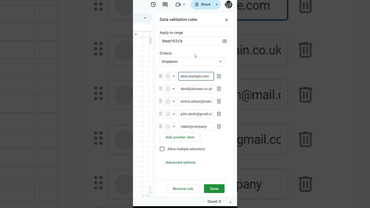 How to Validate Emails in Google Sheets (No Formulas Needed!)