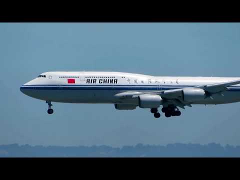 SFO: Air China (CCA 985) from Beijing [747-8I][B-2486]