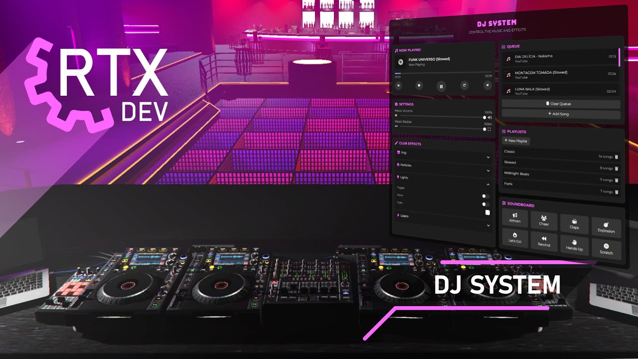 FiveM Script - DJ System (RTX DEV)