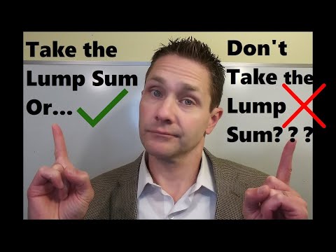 Pension Lump Sum Pros & Cons: Take Commuted Value Or Installments?