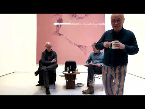 Chris Martin in conversation with Raymond Foye at Anton Kern Gallery