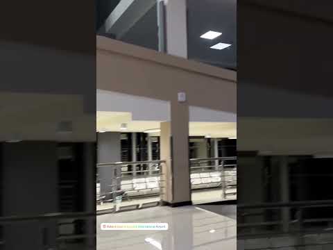 Inside New Terminal of Robert Gabriel Mugabe International Airport, Harare, Zimbabwe