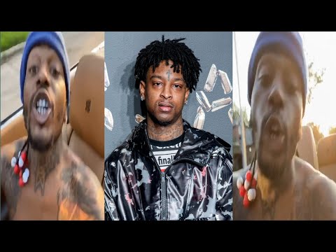 Sauce Walka threatens to expose 21 Savage on IG!!!