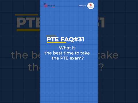 What is the best time to take PTE exam? #ptetutorials #shorts #englishtest #pteexam