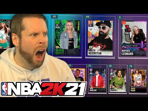 NBA 2K21 Next-Gen Custom Card Draft