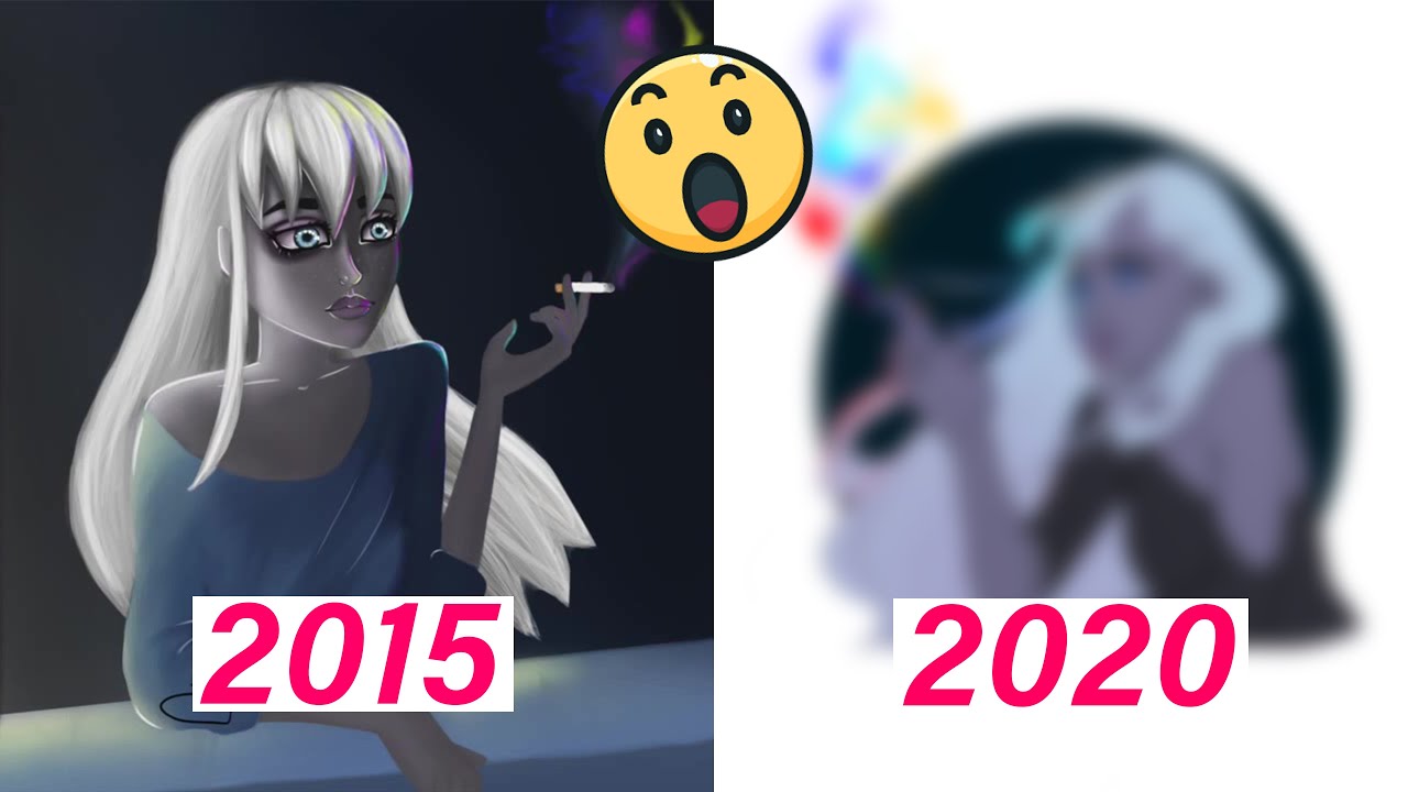 REDRAWING MY FIRST EVER DIGITAL DRAWING