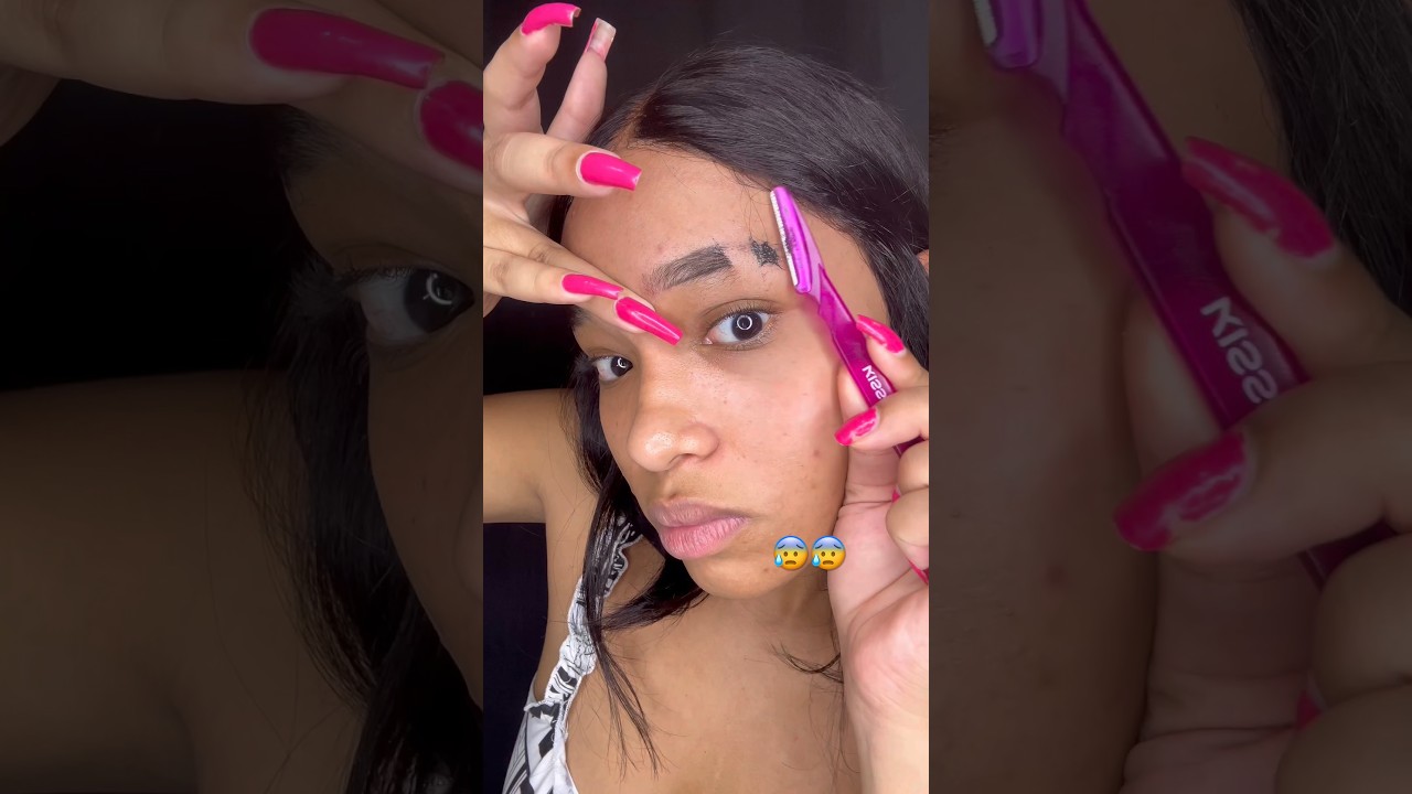 Solução para sobrancelha caída 😱 #makeuptutorial #sobrancelhas #shortvideo