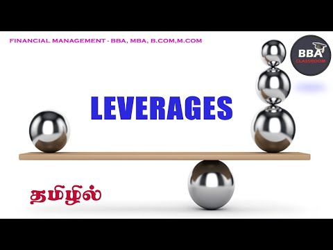 LEVERAGES என்றால் என்ன? |Types of Leverages I FINANCIAL MANAGEMENT | தமிழில்