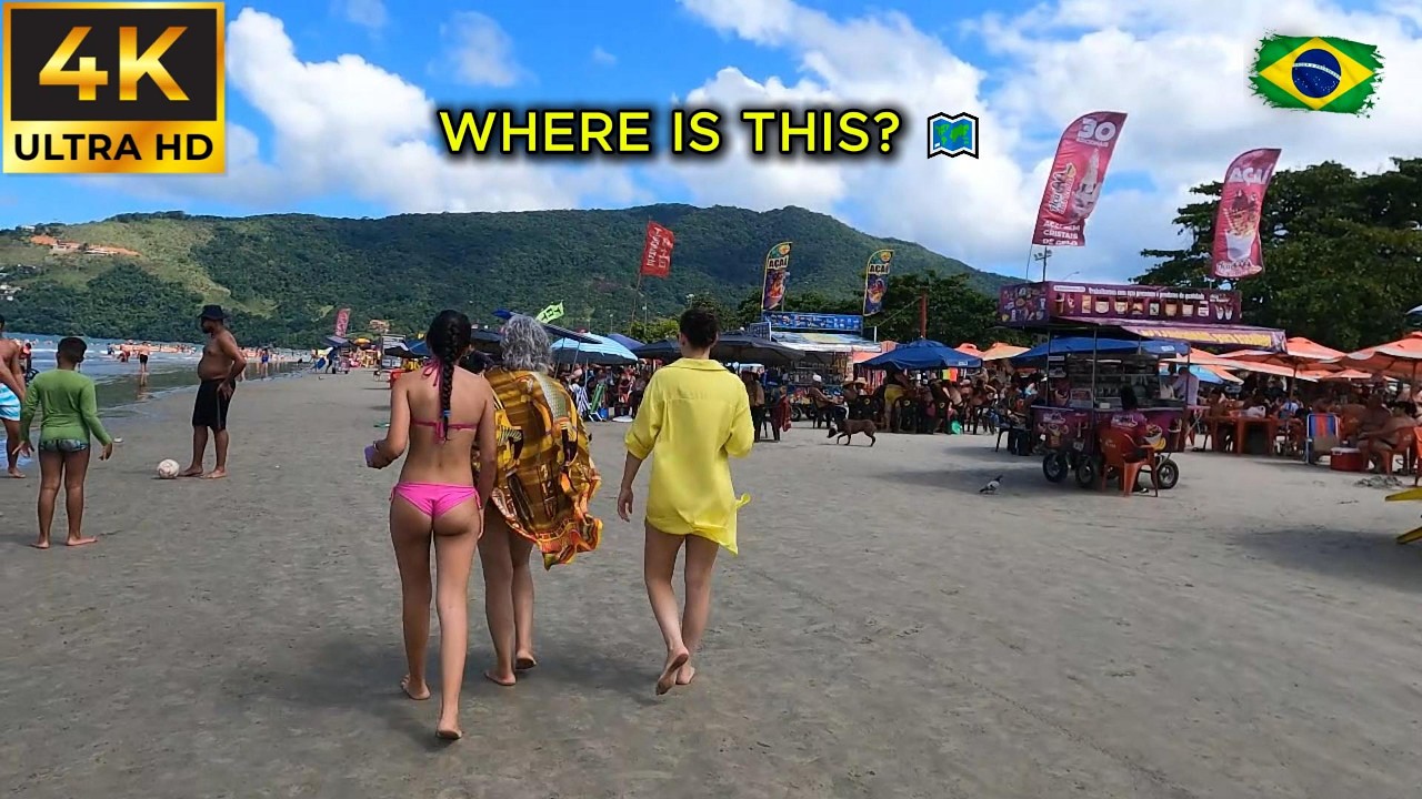 ☀️ The Endless Beach 🇧🇷 🌴🌊: The Secret Coast 99% of Tourists Miss | Maranduba 4K HDR 🥥