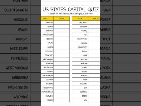 USA Quiz πΊπΈπ₯ #shorts #usa #quiz