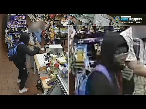 Terrifying deli stabbing caught on camera in Queens