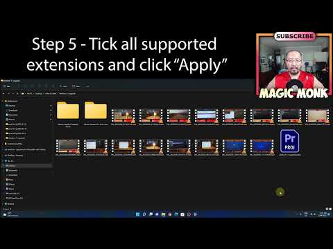 Windows 11 - mp4 files not showing thumbnails / previews in File Explorer fix