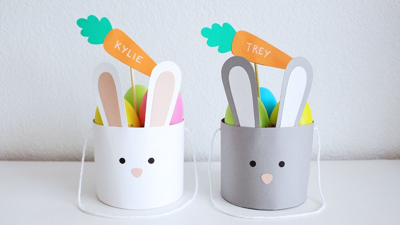 DIY Paper Easter Basket