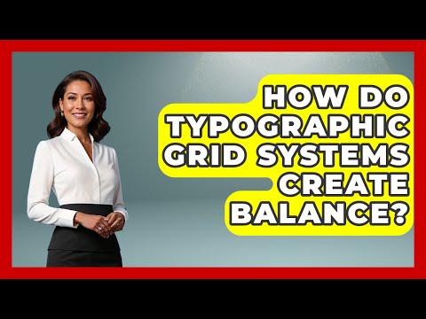 How Do Typographic Grid Systems Create Balance? - Graphic Design Nerd