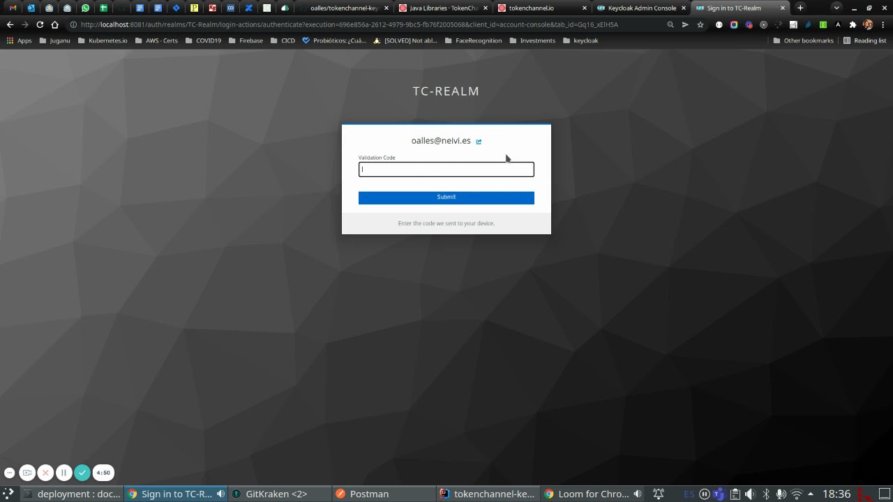 GitHub - oalles/tokenchannel-keycloak-extensions: Keycloak extension to implement Two-Factor ...