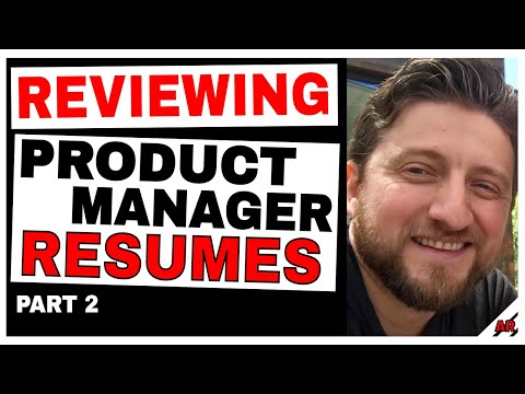Reviewing Real Resumes: How to Improve Your Product Manager Resume (Workshop #2)