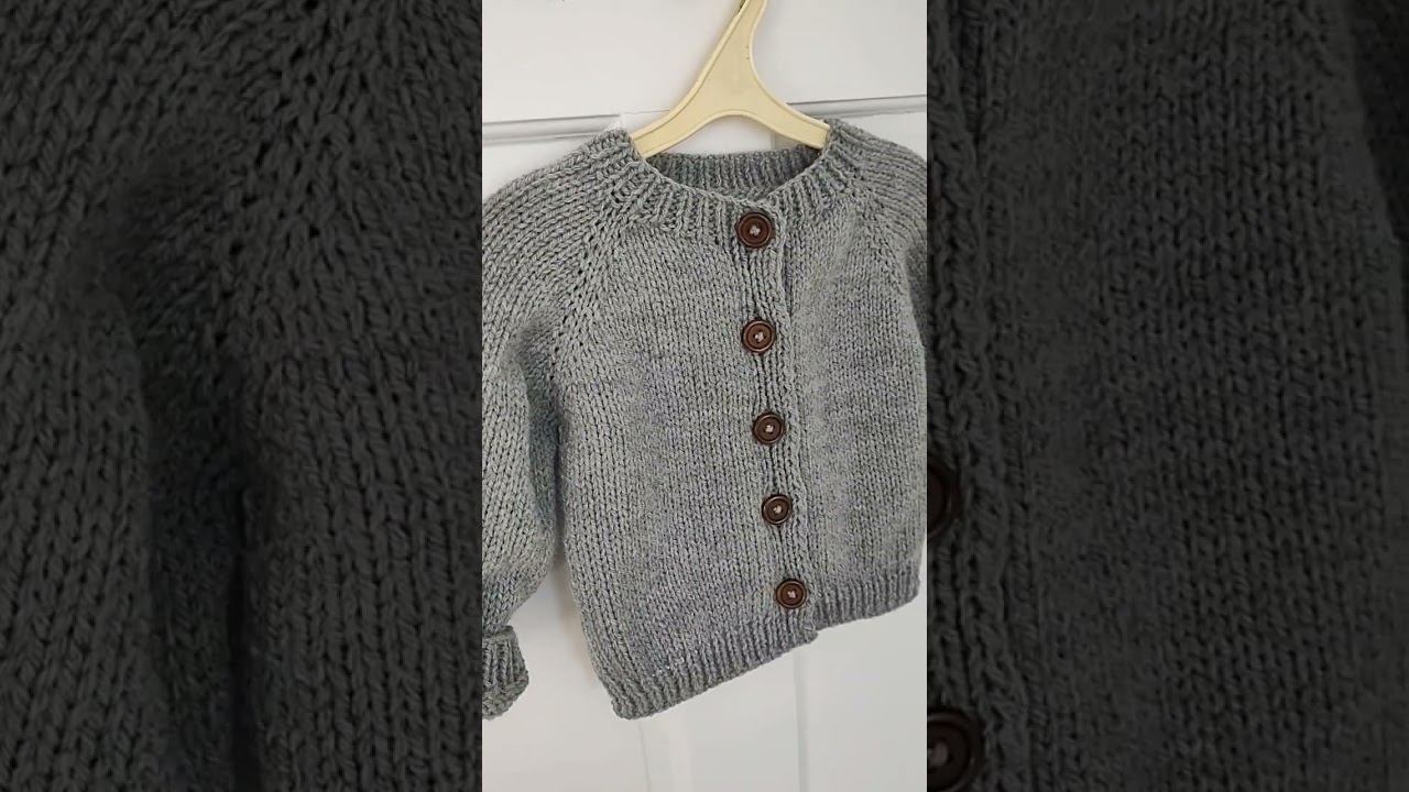 Knitting pattern cardigan for kids. #knitting #knittingpattern #cardigan #cardiganknittingdesign