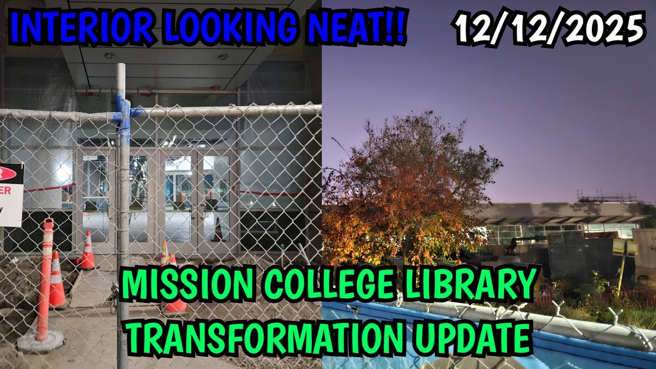 Mission College Library Transformation Update (12/12/25)