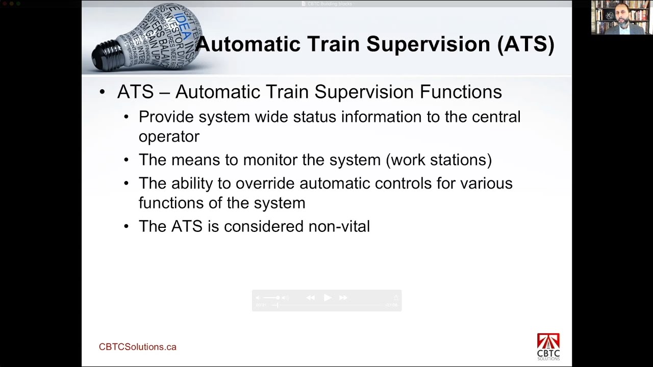 ATS - The Third Building Block of a CBTC System