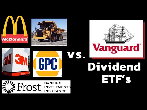 Dividend Stocks vs Vanguard Dividend ETF Portfolio | Vanguard VYM vs VIG | Vanguard Index Funds