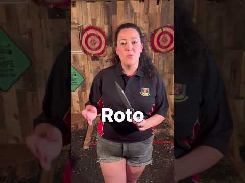 WORD OF THE DAY: Roto #knifethrowing #rotationa l #abbreviation #slang #wordoftheday