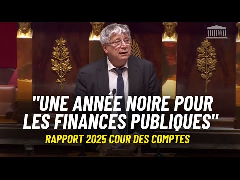"Une année noire pour les finances publiques" selon la Cour des comptes