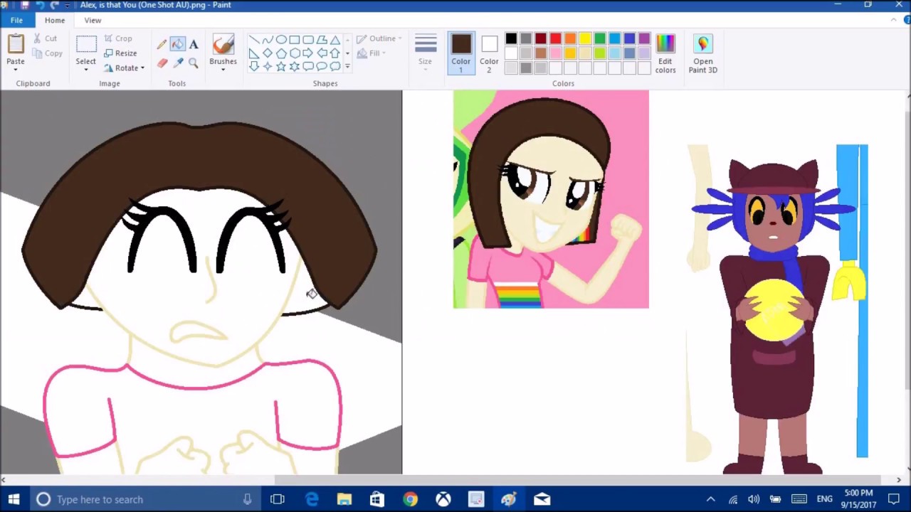 Speedpaint Alex is That You? (One Shot AU)