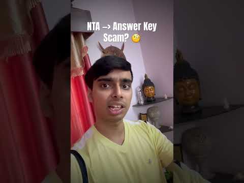 NTA Answer Key SCAM 🥹 Students facing issue with Answer Keys (JEE Mains 2025 Answer Keys) #jee