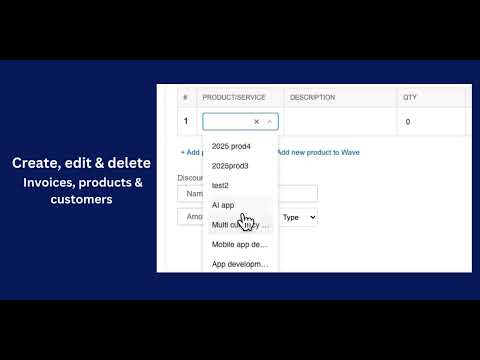 Waveapps invoice integration for monday.com 🤩 🚀