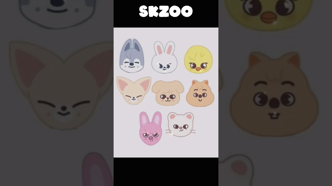 Skzoo is so cute#drawing #art #kpop #straykids #skz