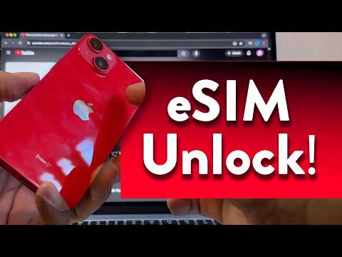 How to Carrier Unlock SIM Locked iPhone with eSIM