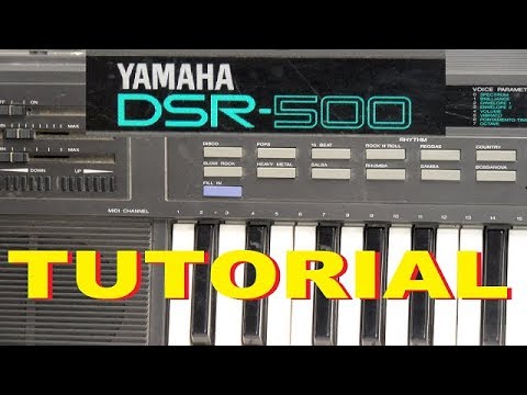 Yamaha DSR 500 FM Synthesizer w/Stand | Reverb