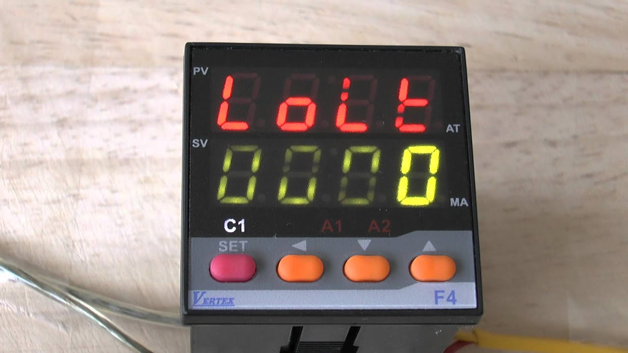Vertex F4 Input Type and Range Change
