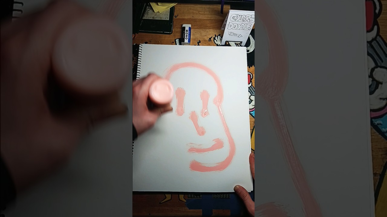 10 second artist challenge🕑 #10secondartistchallenge #markerart #artchallenge #behindthescenes