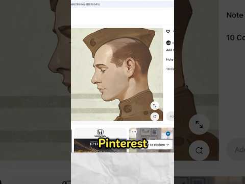 Drawing with Pinterest is horrible. #art #artcommunity #commentary