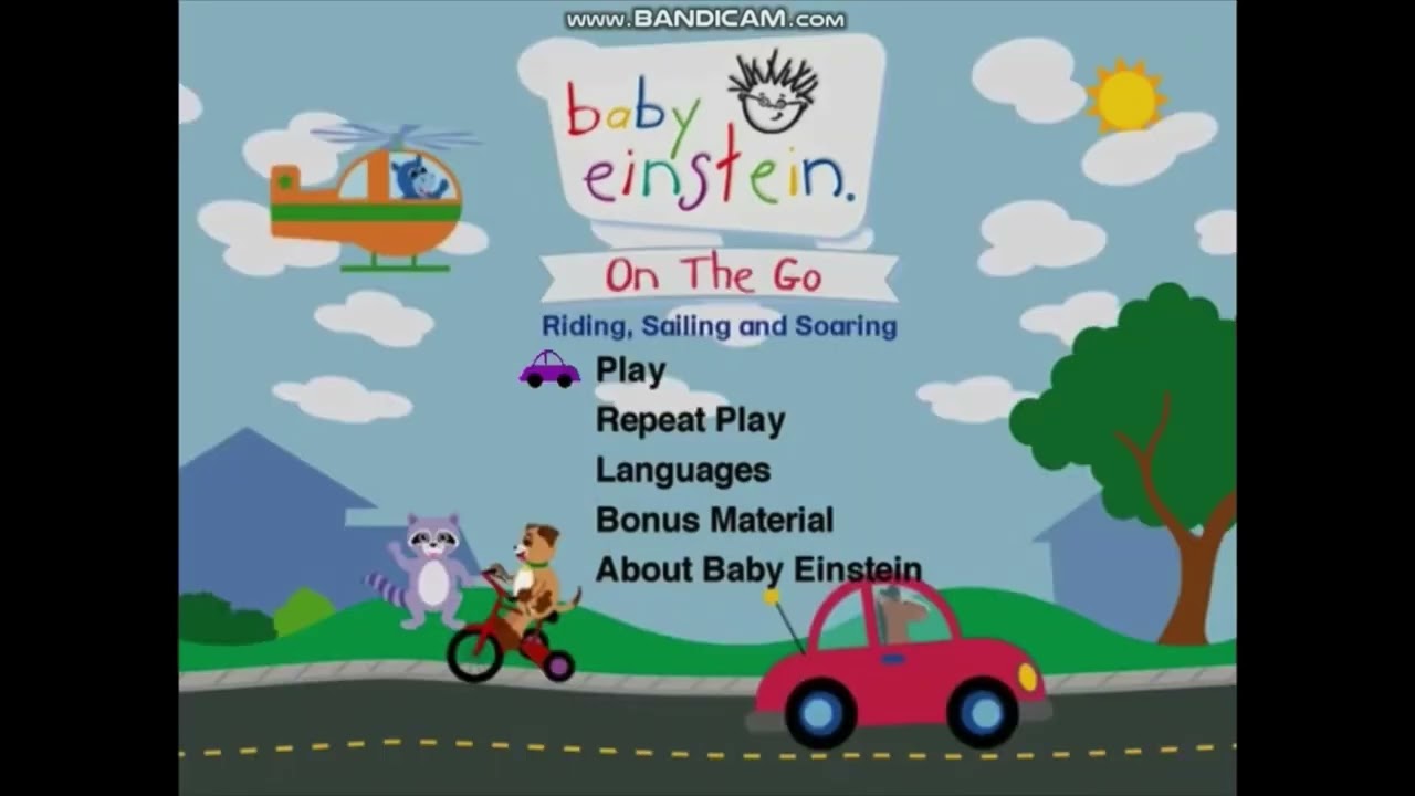All Baby Einstein DVD Menus