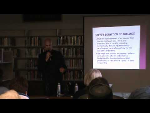 What is Ambiance? ... Steven C. Adamko, Interior Designer of Spectrum Interiors describes Ambiance!