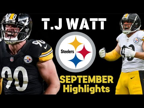 T.J Watt September Highlights || 2023-2024 NFL Season