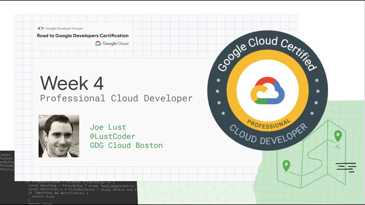 GDG Road to Google Developer Certification Session 4 of 6