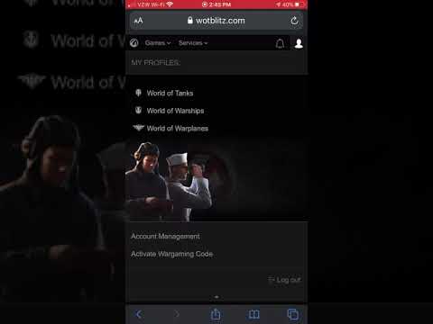 How to enter wargaming code