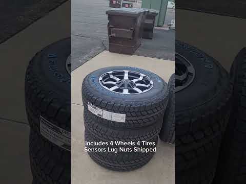 HOT DEALS on Wheel & Tire Packages! 18" Vision Rims 6x5.5 with 265/65R18 Firestone Destination Tires