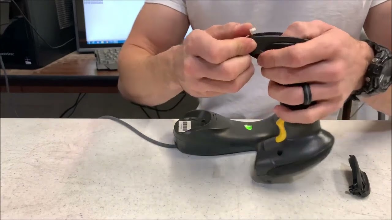 How To Setup Wireless Barcode Scanner LS4278, LI4278, DS6878   www Barcode Arena com