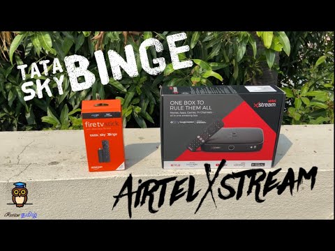 AIRTEL XSTREAM VS TATA SKY BINGE || AIRTEL XSTREAM SET-TOP BOX REVIEW || TATA SKY BINGE REVIEW ||