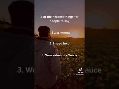 Worcestershire sauce funny tiktok by @kevingtc11 go follow him