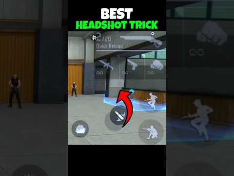 Best Headshot Trick In Free Fire 😱