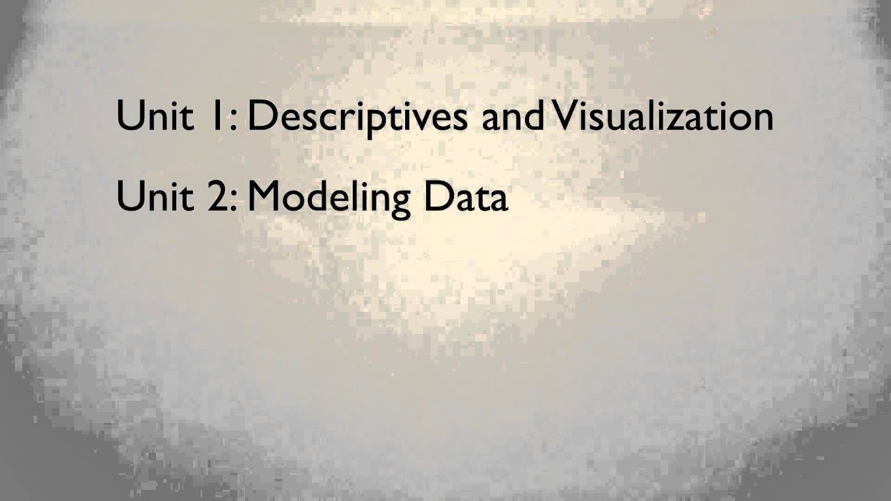 Foundations of Data Analysis | UTAustinX on edX | Course About Video