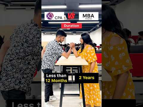 CPA vs MBA Finance - Jobs, Salaries, Duration, Fees