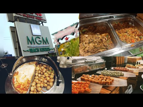 MGM Beach Resort Dinner Vlog